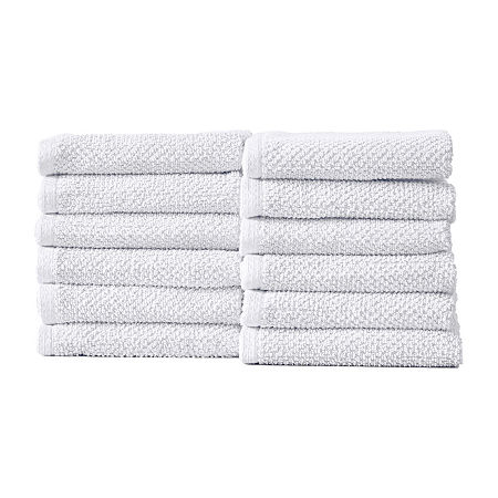 Click here for Linery Popcorn 12-pc. Quick Dry Washcloth  One Siz... prices