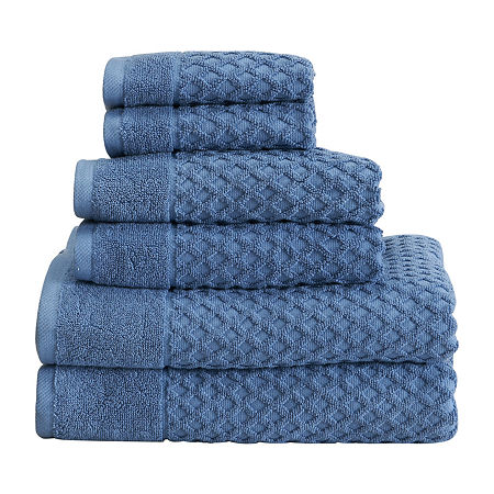 Click here for Linery Diamond 6-pc. Quick Dry Bath Towel Set  One... prices