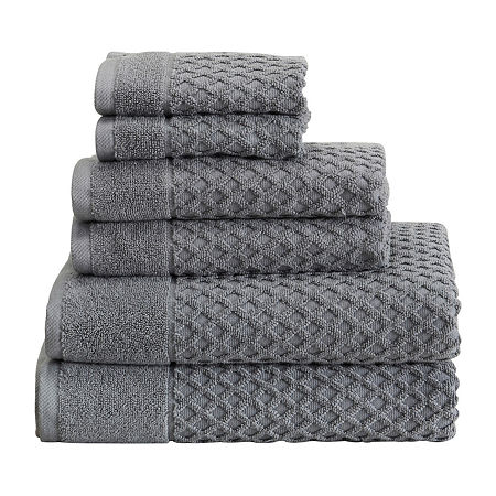 Click here for Linery Diamond 6-pc. Quick Dry Bath Towel Set  One... prices