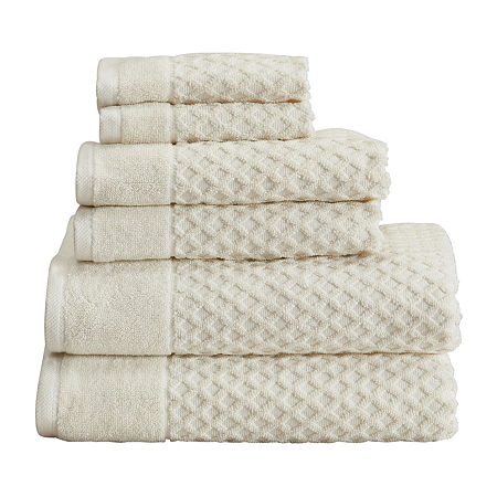 Click here for Linery Diamond 6-pc. Quick Dry Bath Towel Set  One... prices