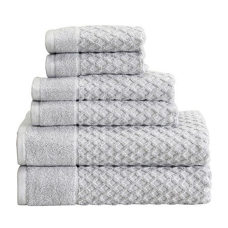 Click here for Linery Diamond 6-pc. Quick Dry Bath Towel Set  One... prices