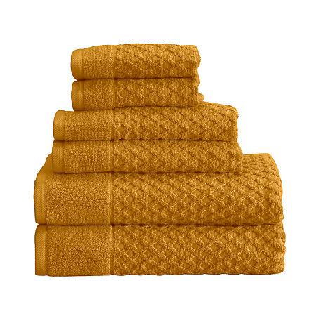 Click here for Linery Diamond 6-pc. Quick Dry Bath Towel Set  One... prices