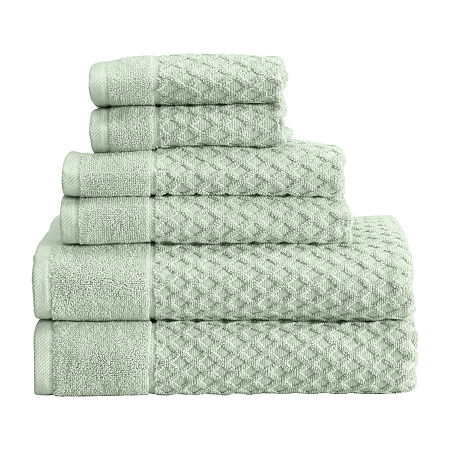 Click here for Linery Diamond 6-pc. Quick Dry Bath Towel Set  One... prices