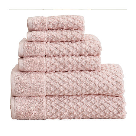 Click here for Linery Diamond 6-pc. Quick Dry Bath Towel Set  One... prices