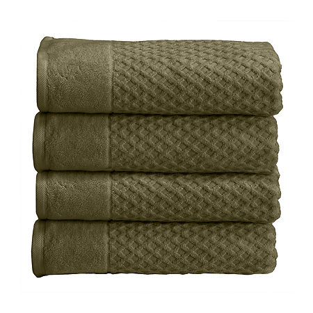 Click here for Linery Diamond 4-pc. Quick Dry Bath Towel  One Siz... prices