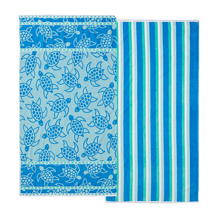 Click here for Linery Printed 2-pc. Quick Dry Beach Towel  One Si... prices