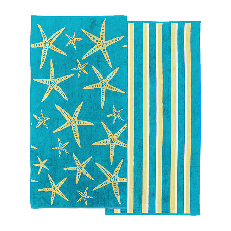 Click here for Linery Printed 2-pc. Quick Dry Beach Towel  One Si... prices