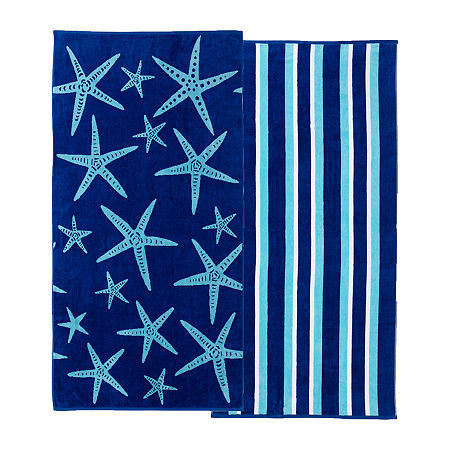 Click here for Linery Printed 2-pc. Quick Dry Beach Towel  One Si... prices