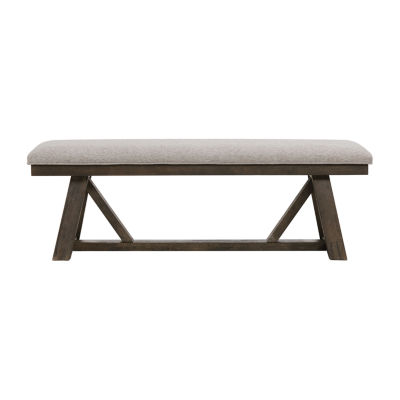 Delaney Dining Bench, Color: Reclaimed Chevron - JCPenney