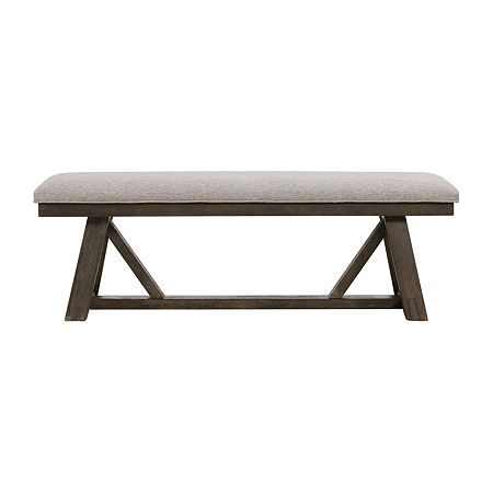 Click here for Delaney Dining Bench  One Size  Brown prices