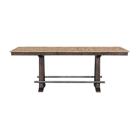 Click here for Barrington Trestle Counter Height Dining Table  On... prices