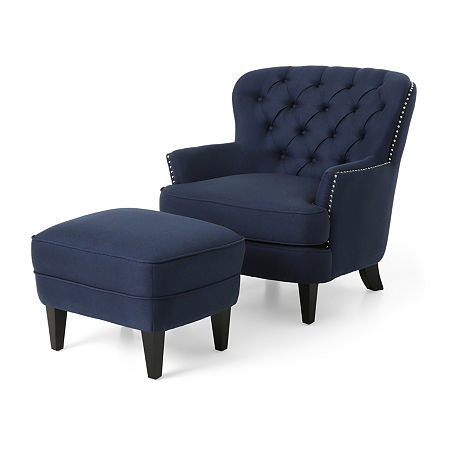 Click here for Correia 2-pc. Track Arm Chair  One Size  Blue prices