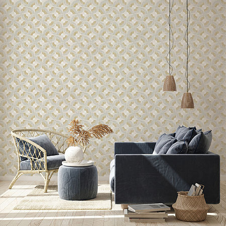 Click here for Tempaper Grasscloth Fan Peel & Stick Wallpaper  On... prices
