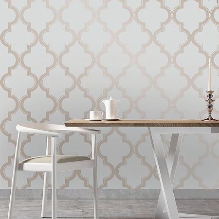 Click here for Tempaper Marrakesh Grey Peel & Stick Wallpaper  On... prices