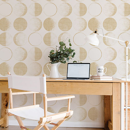 Click here for Tempaper Moons Peel & Stick Wallpaper  One Size  B... prices