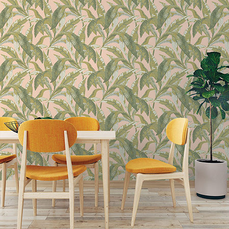 Click here for Tempaper Banana Leaf Peel & Stick Wallpaper  One S... prices