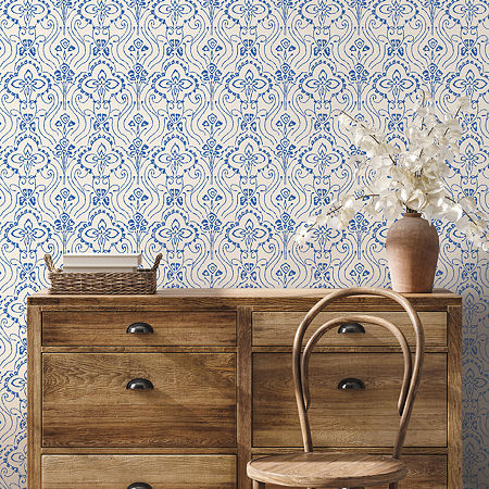 Click here for Tempaper Pacific Wave Peel & Stick Wallpaper  One... prices