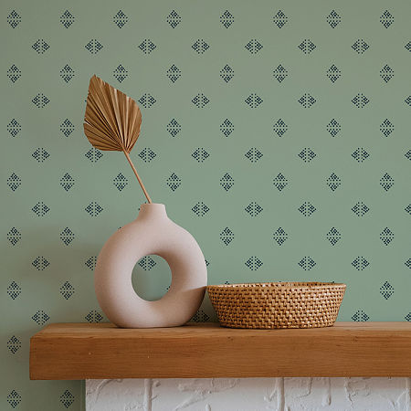 Click here for Tempaper Gem Geo Peel & Stick Wallpaper  One Size... prices