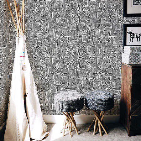 Click here for Tempaper Swell Peel & Stick Wallpaper  One Size  B... prices
