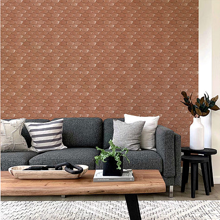 Click here for Tempaper Brass Peel & Stick Wallpaper  One Size  P... prices
