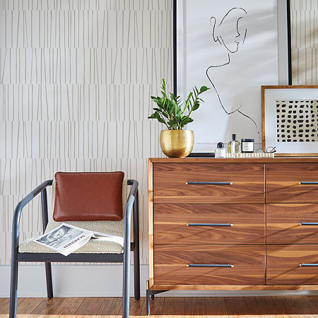 Click here for Tempaper Shift Peel & Stick Wallpaper  One Size  G... prices