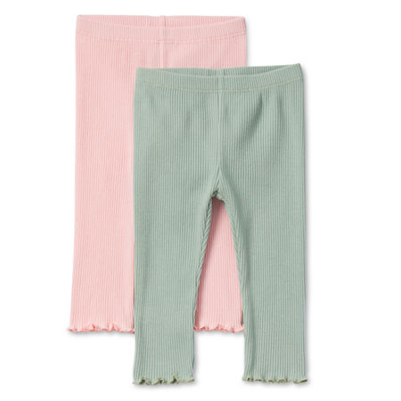 Click here for Okie Dokie Baby Girls 2-pc. Full Length Leggings... prices