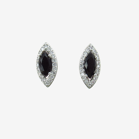 Click here for Vieste Rosa Halo Green Crystal 1/2 Inch Marquise S... prices