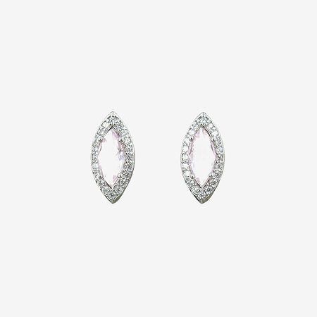 Click here for Vieste Rosa Halo Green Crystal 1/2 Inch Marquise S... prices