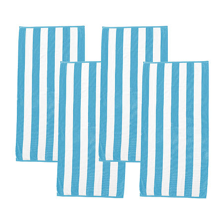 Click here for Linery Cabana Stripe 4-pc. Quick Dry Beach Towel... prices