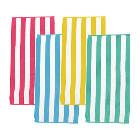Click here for Linery Cabana Stripe 4-pc. Quick Dry Beach Towel... prices