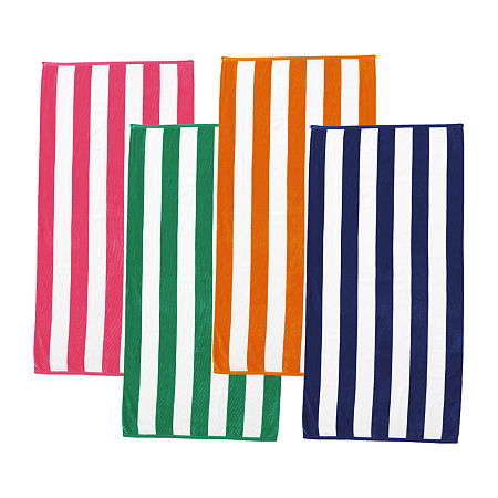 Click here for Linery Cabana Stripe 4-pc. Quick Dry Beach Towel... prices