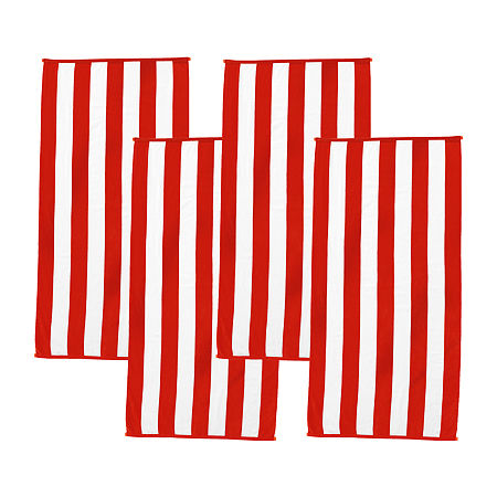 Click here for Linery Cabana Stripe 4-pc. Quick Dry Beach Towel... prices