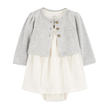 Click here for Baby Girl (NB-12M) Carters(R) 2pc. Solid Bodysuit... prices
