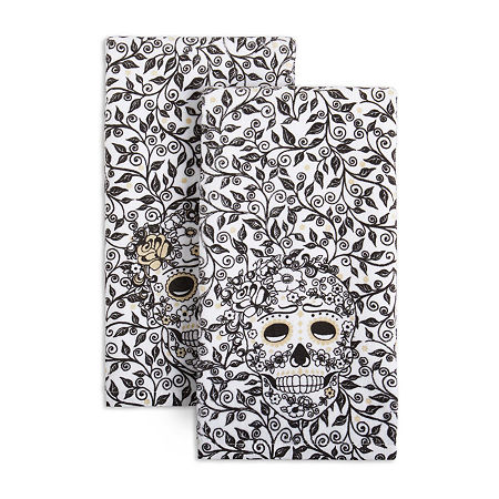 Click here for Fiesta Skull and Vine 2-pc. Kitchen Towel Set  One... prices
