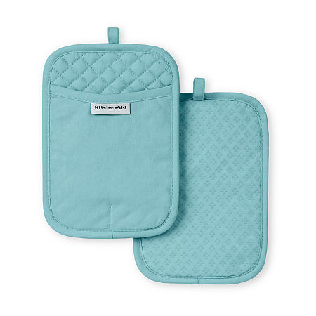 Click here for KitchenAid Asteroid Cotton Pot Holder  2Pk  7 x 10... prices