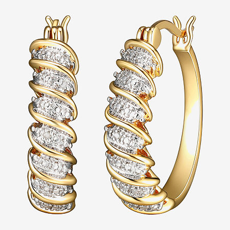 Click here for Sparkle Allure Diamond Accent 18K Gold Over Brass... prices