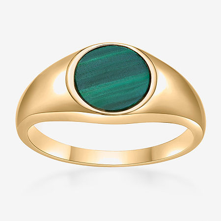 Click here for Womens Genuine Green Malachite Sterling Silver Rou... prices