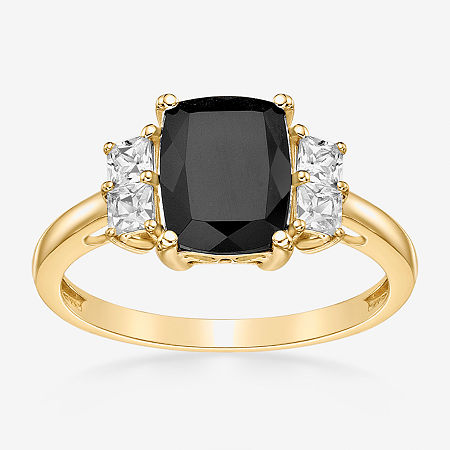 Click here for Womens Genuine Black Onyx 10K Gold Cushion Cocktai... prices