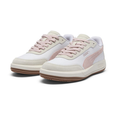 PUMA Womens Club Pearl Sneakers, Color: White Mauve Gray - JCPenney