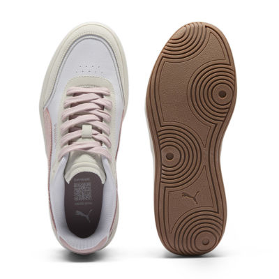 PUMA Womens Club Pearl Sneakers, Color: White Mauve Gray - JCPenney