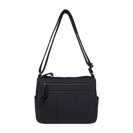Click here for Bueno of California Medium Double Zip Crossbody Ba... prices