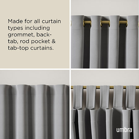 Click here for Umbra Mix & Match Cappa Double Curtain Rod  One Si... prices