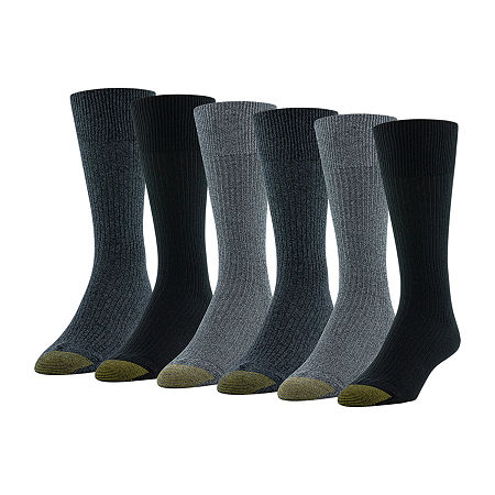 Click here for Gold Toe Stanton Mens 6 Pair Big and Tall Crew Soc... prices