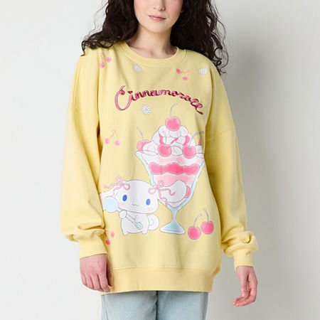 Click here for Cinnamoroll Womens Crew Neck Long Sleeve Embroider... prices
