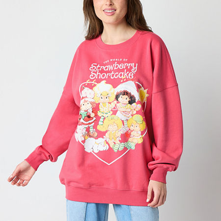 Click here for Strawberry Shortcake Womens Juniors Crew Neck Long... prices