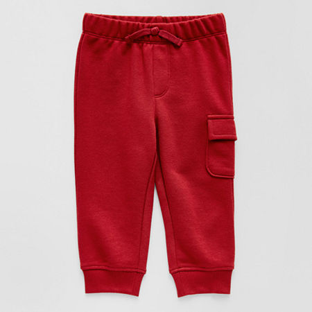 Click here for Okie Dokie Baby Boys Cuffed Regular Fit Jogger Pan... prices