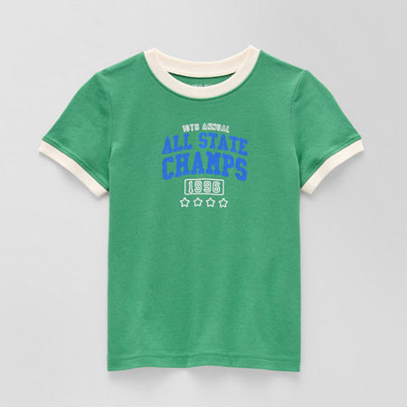 Click here for Okie Dokie Toddler & Little Boys Crew Neck Short S... prices