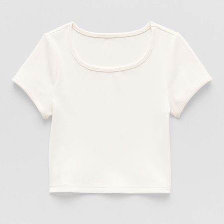 Click here for Xersion Ribbed Little & Big Kid Girls Scoop Neck S... prices