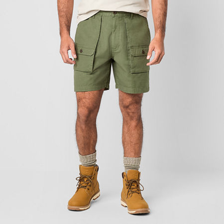 Click here for St. Johns Bay Canvas Hiking Mens 7 Cargo Short  32... prices