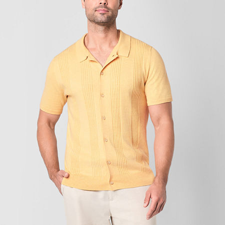 Click here for Stafford Mens Short Sleeve Button Open Front Cardi... prices